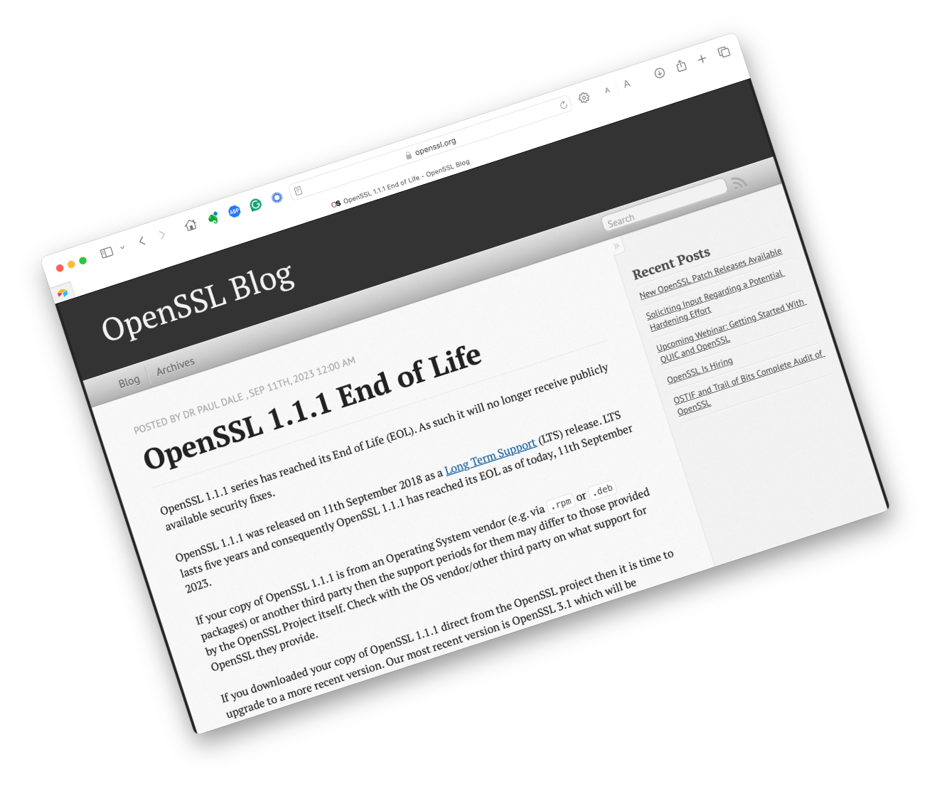 SafeLogic OpenSSL 1.0.2 1.1.1 Premium Extended Support | SafeLogic